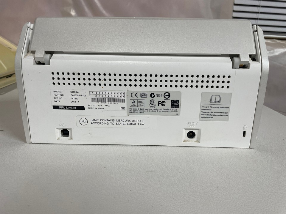 Fujitsu ScanSnap S1500M Document Scanner, Macintosh 97564307584| eBay