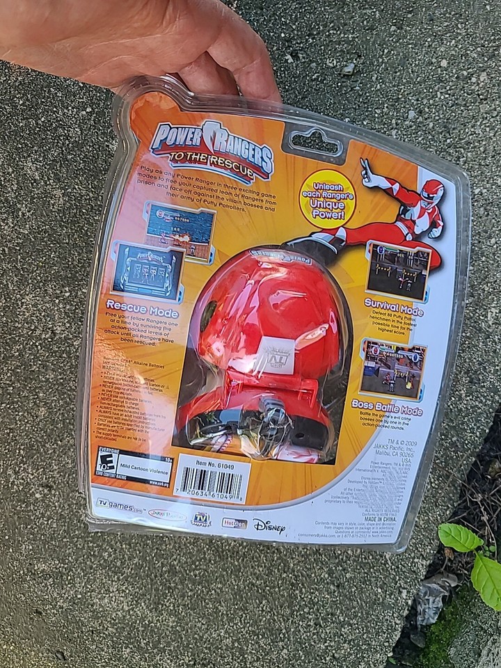 NEW RARE Jakks Pacific TV Games- Power Rangers Plug N Play 2nd Edition ...