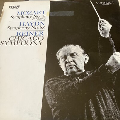 Mozart: Symphony No. 41~Haydn: Symphony No. 88~Reiner~Chicago Symphony ...