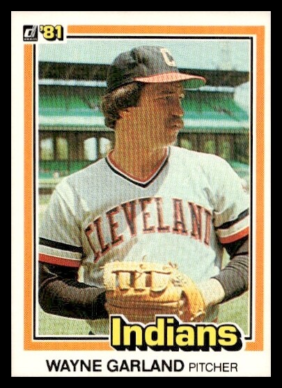 1981 Donruss #440 Wayne Garland Cleveland Indians Baseball card | eBay