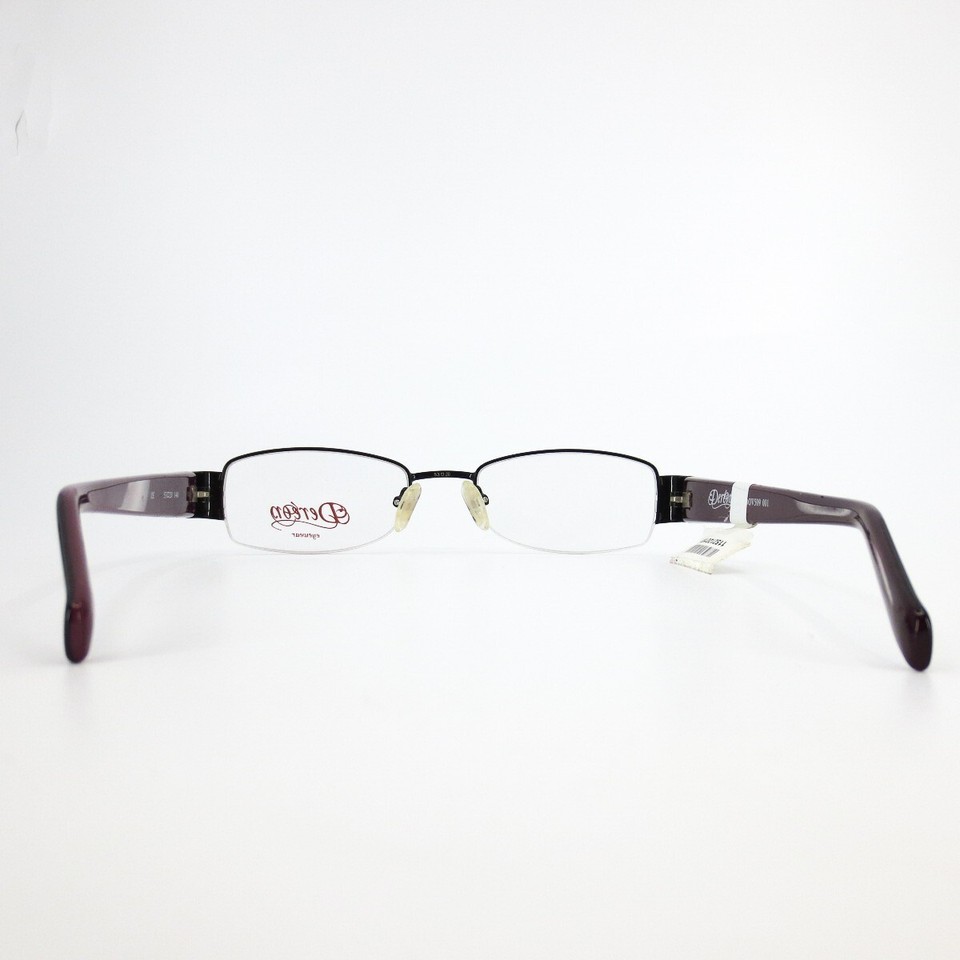 Dereon Eyewear DOV509 001 Black Rectangular Half Rim Eyeglasses Frame ...
