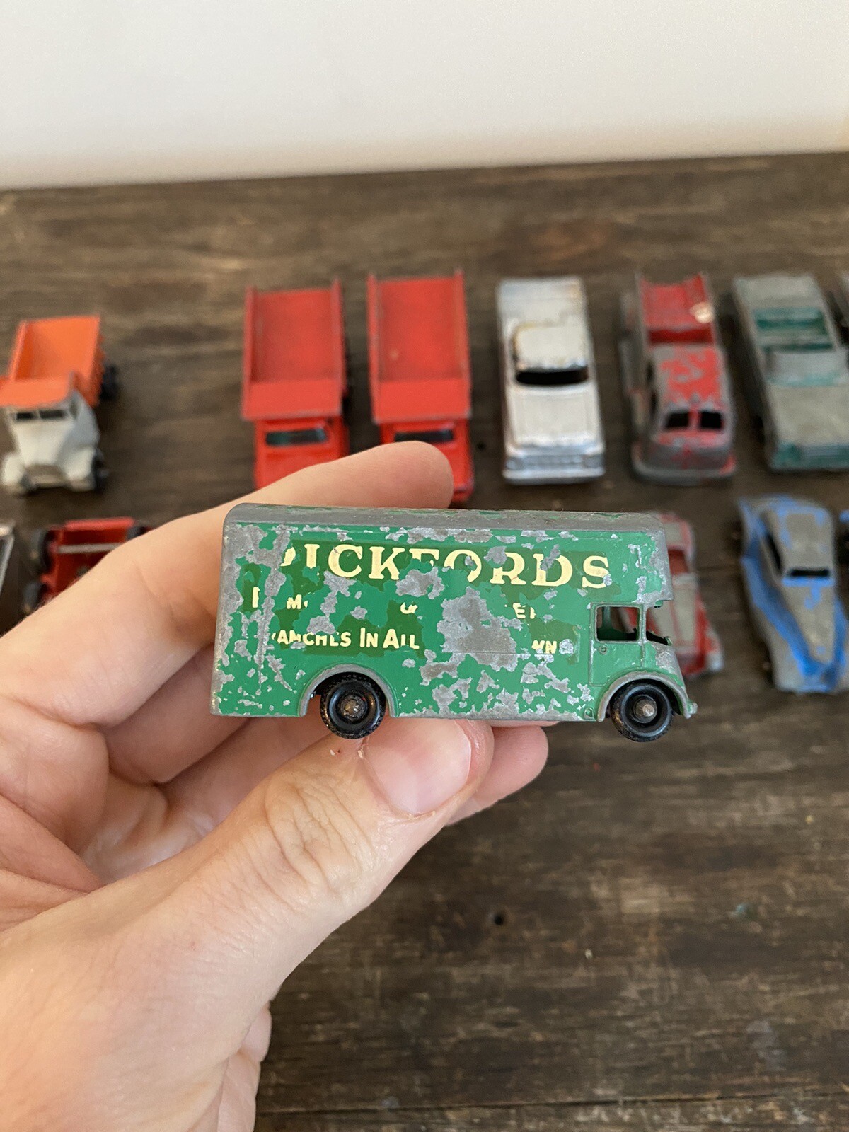 Vintage Diecast Cars 1/64 Lot Matchbox Lesney Tootsie Toys Pickford ...
