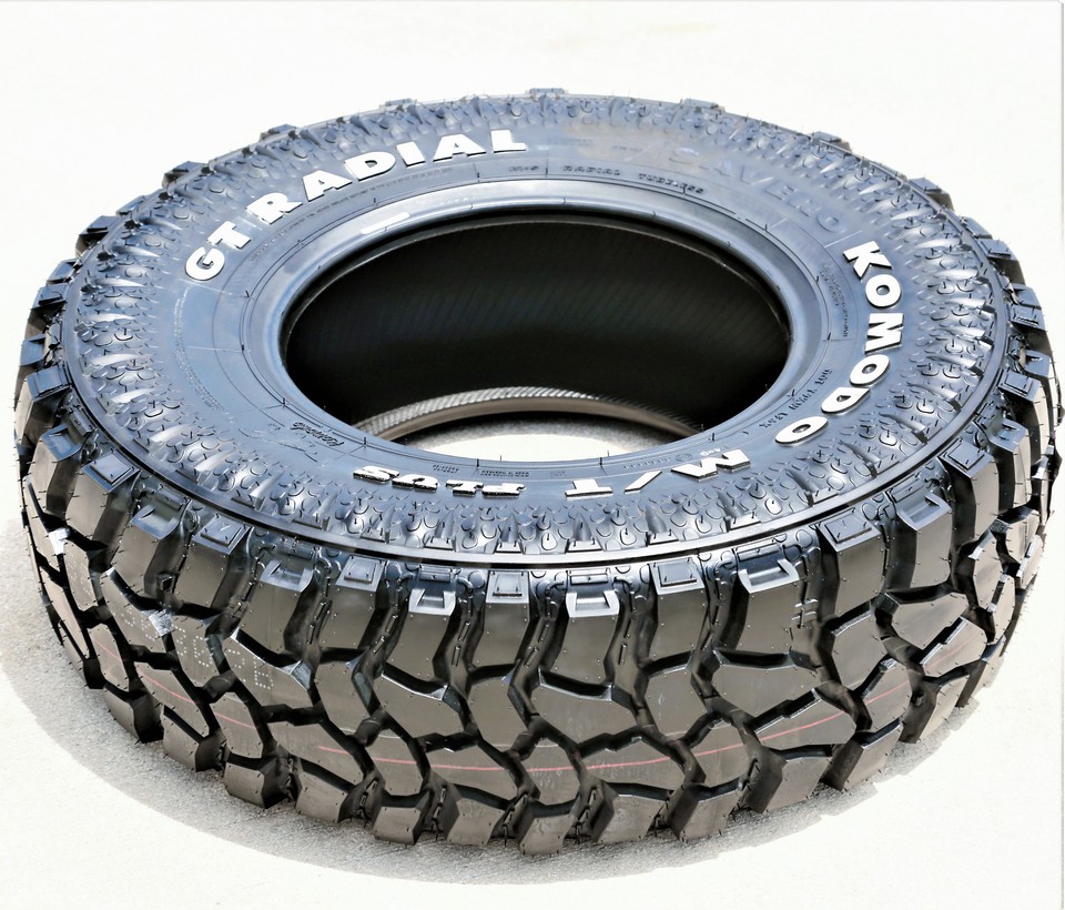 4 Tires GT Radial Savero Komodo M/T Plus LT 265/75R16 112/109Q C 6 Ply ...