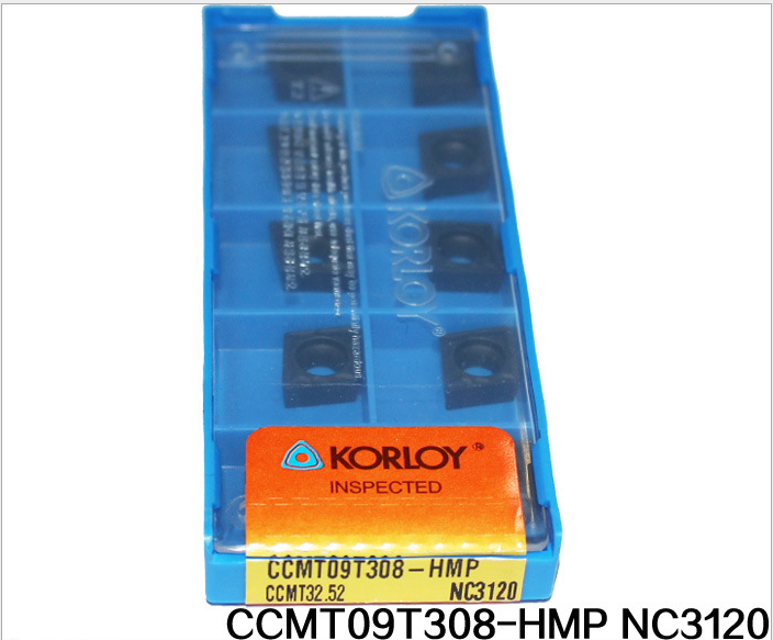 10PCS/BOX NEW KORLOY CNC blade CCMT09T308-HMP NC3120 | eBay