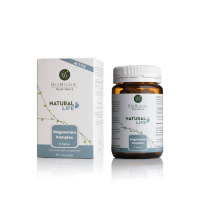 Complexe de magnésium Bio Bloom Natural Life 60 gélules | eBay