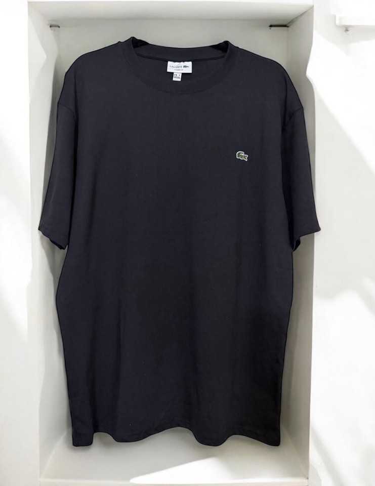 Black Lacoste Men's Short Sleeve T-Shirt New! | eBay