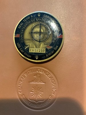 US Navy SEAL Team DEVGRU NSW UBL Raid coin. Serialized. READ CAREFULLY ...