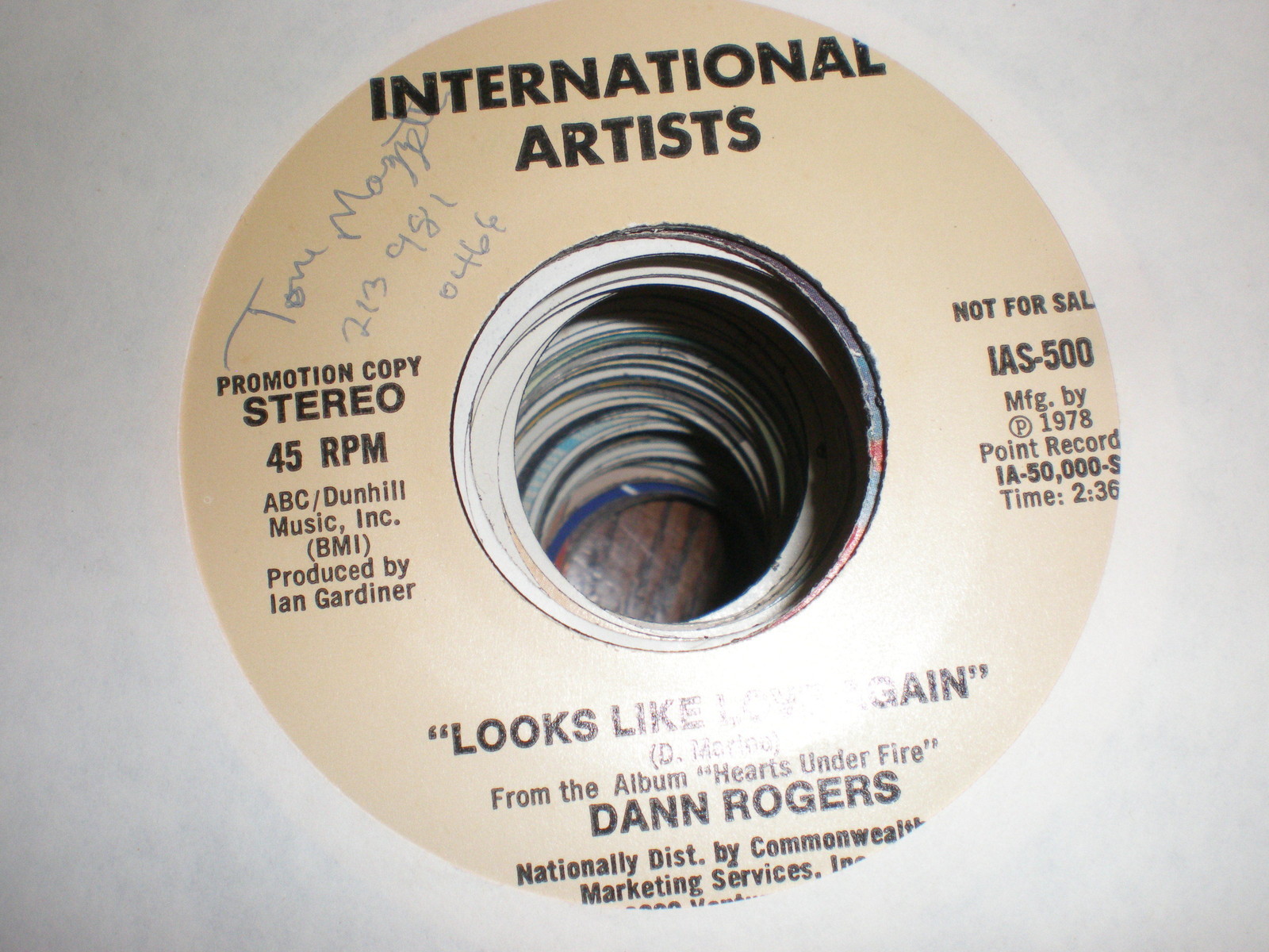 Dann Rogers 45 Looks Like Love Again IA PROMO S/M | eBay