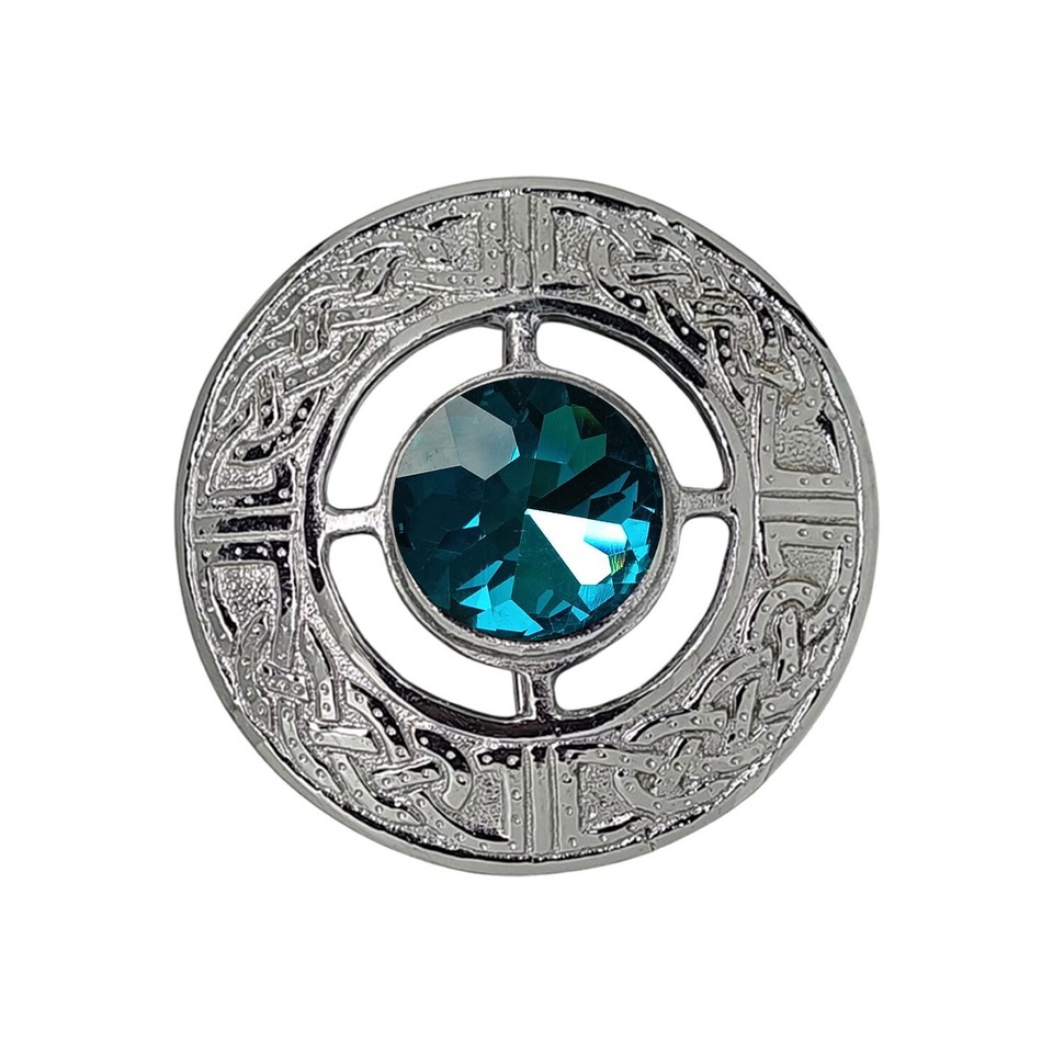 Scottish Kilt Fly Plaid Brooch Various Chrome Highland Pin Brooches ...