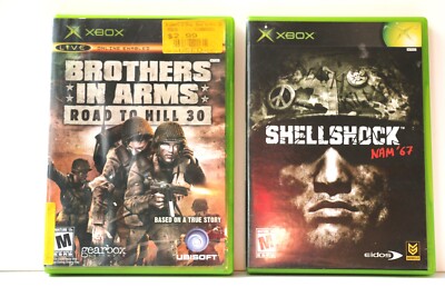 Xbox “Brothers in Arms” and “Shellshock: Nam 67” Games” TESTED | eBay