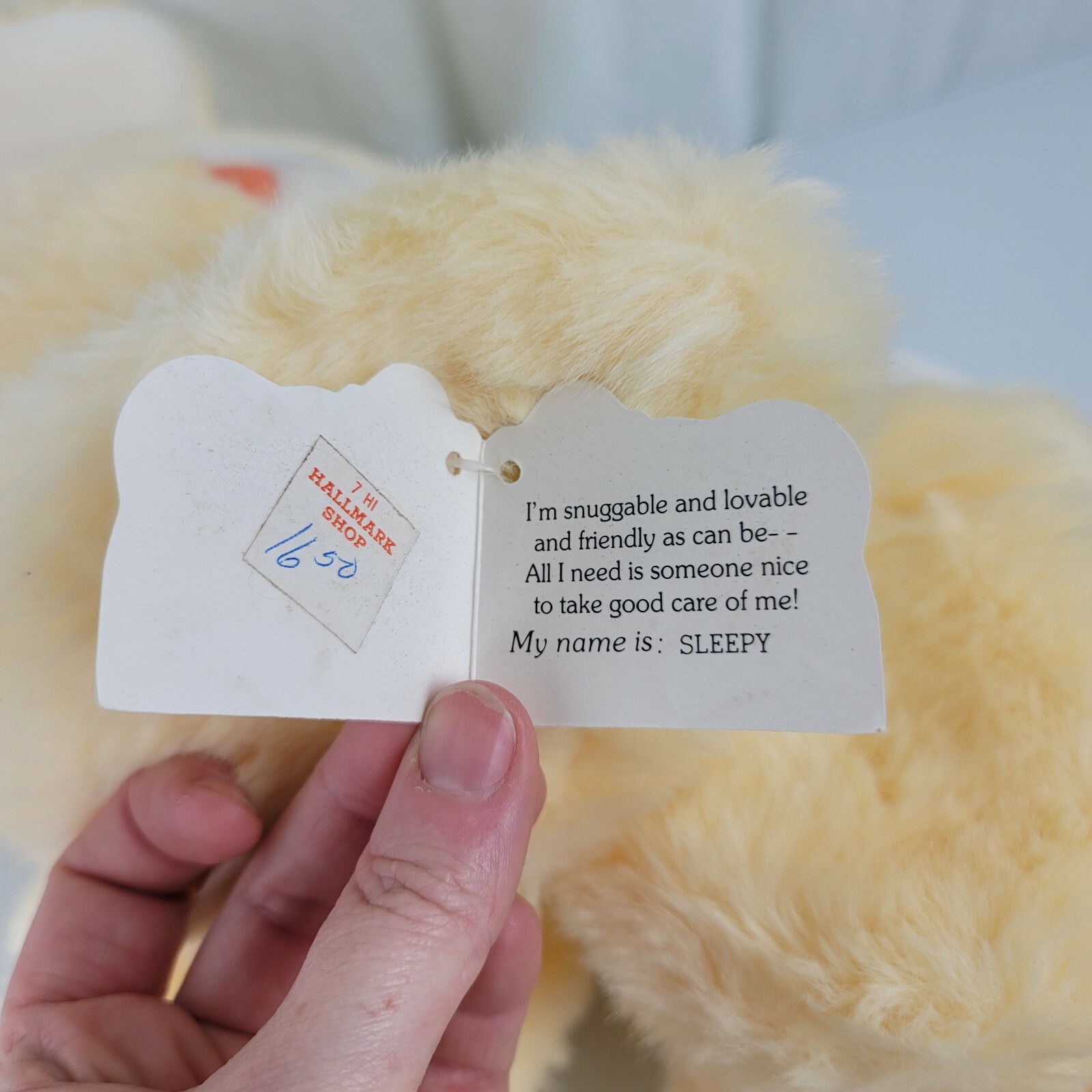 Heartline Graphics International Inc 1983 Snuggables Plush Bunny Rabbit ...