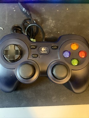 Logitech Gamepad F310 USB PC Controller, Blue, Wired Corded 97855066954 ...