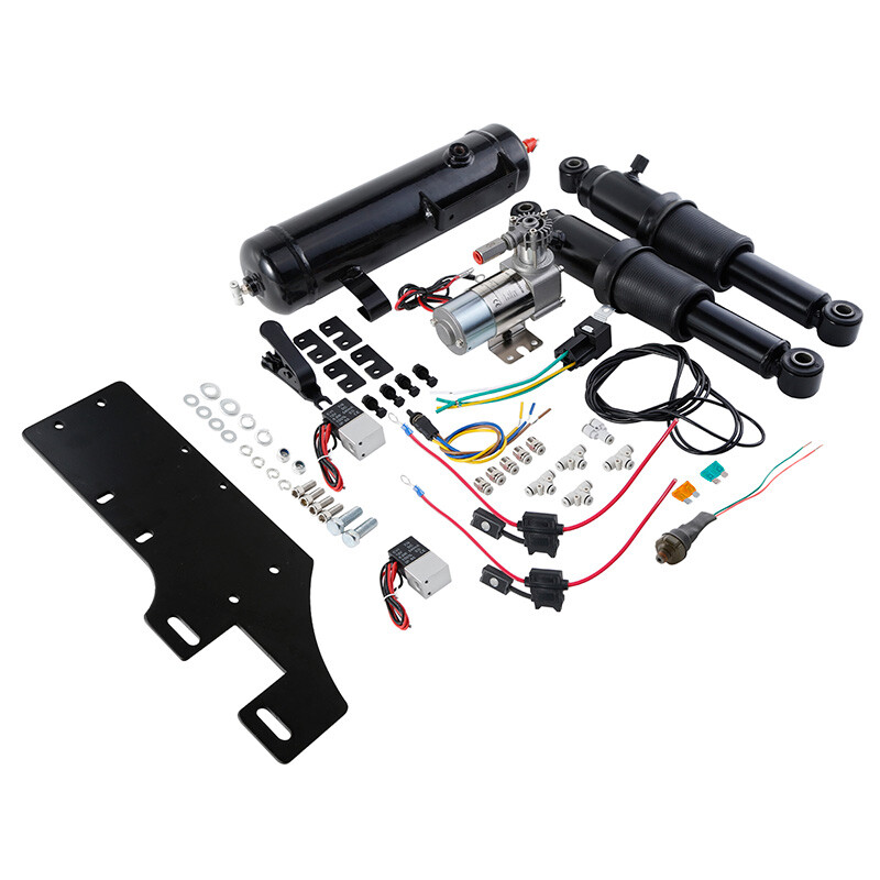 Rear Air Ride Suspension Air Tank Fit For Harley Touring CVO Road Glide ...