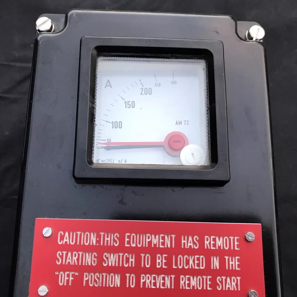 Ceag GHG 44 Control Unit W/ Ammeter - GHG4442402R1091 - 6A Atex Switch ...