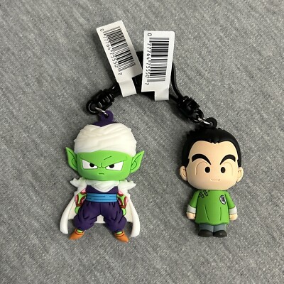 DragonBall Super 3D Figural Bag Clip KeyChain - Krillin & Piccolo | eBay