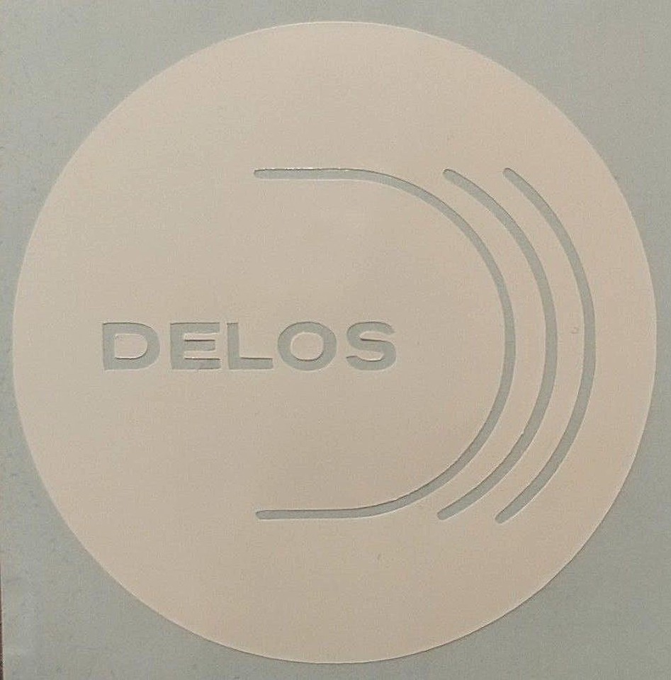 Delos Inc. Logo Vinyl Sticker Decal home laptop choose size/color ...