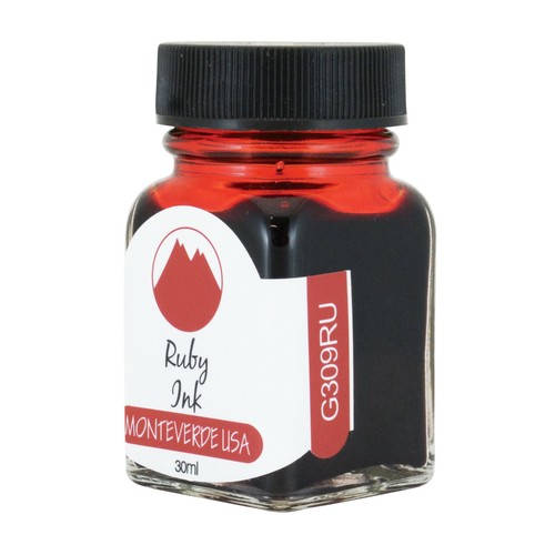 Monteverde G309RU 30 ml Gemstone Fountain Pen Ink Bottle- Ruby | eBay