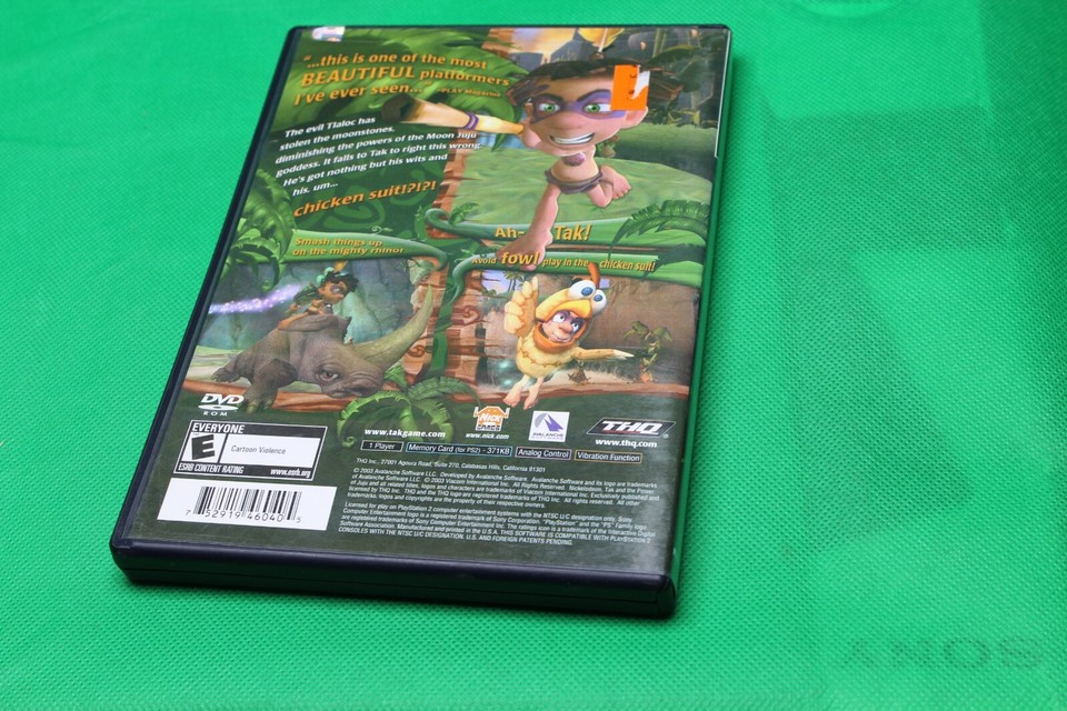 PS2 Tak and the Power of Juju (PlayStation 2 PS2, 2003) Play station ...
