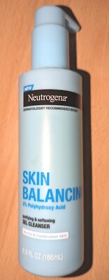 NEUTROGENA Skin Balancing Purifying & Softening Gel Cleanser 6.3oz | eBay