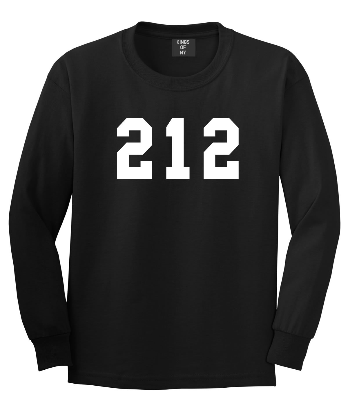 Kings Of NY 212 718 Zip Code Long Sleeve T-Shirt New York | eBay