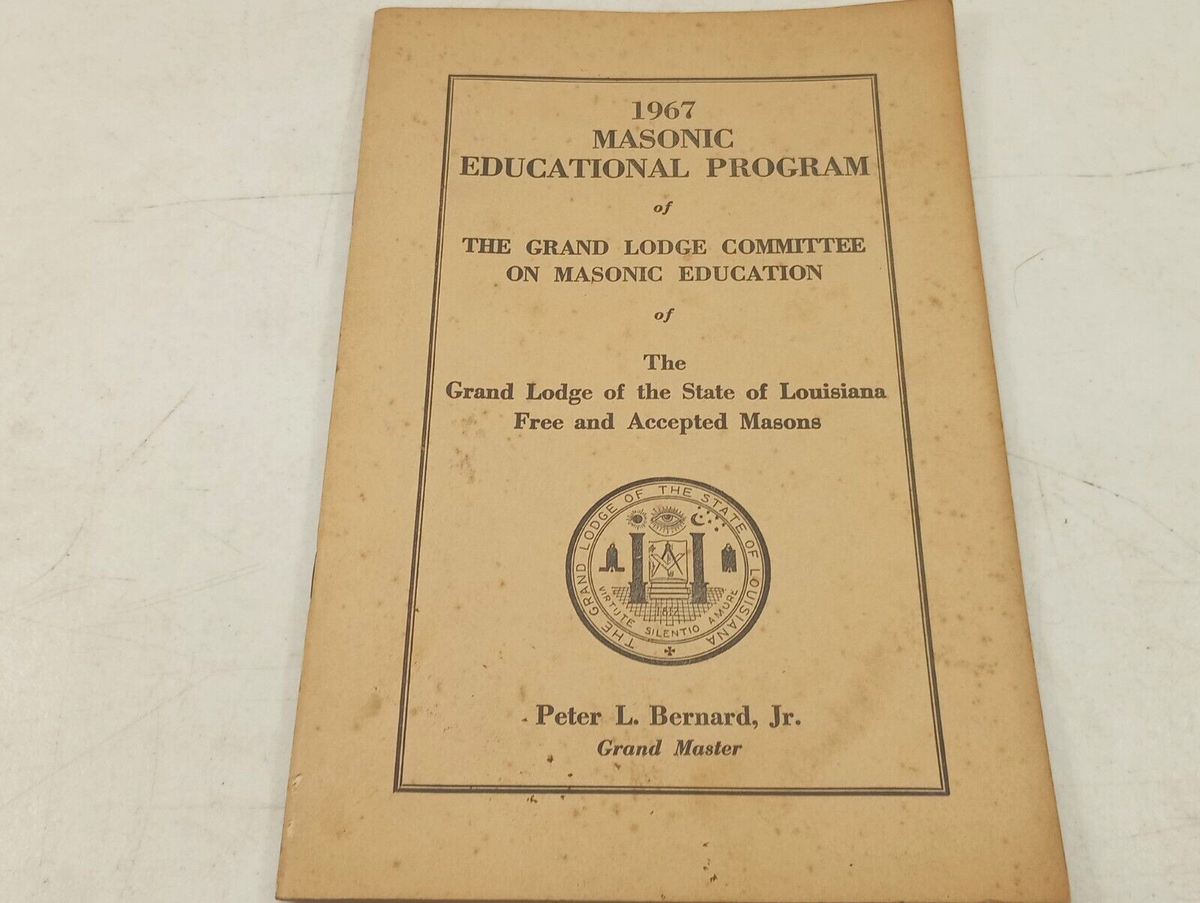 Freemason Degree Book History Of The Rite | Scottish Rite Of