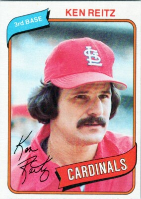 1980 Topps #182 Ken Reitz St. Louis Cardinals NM | eBay