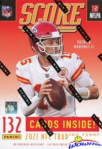 2021 Score Football HUGE EXCLUSIVE Factory Sealed Blaster Box- 132 ...