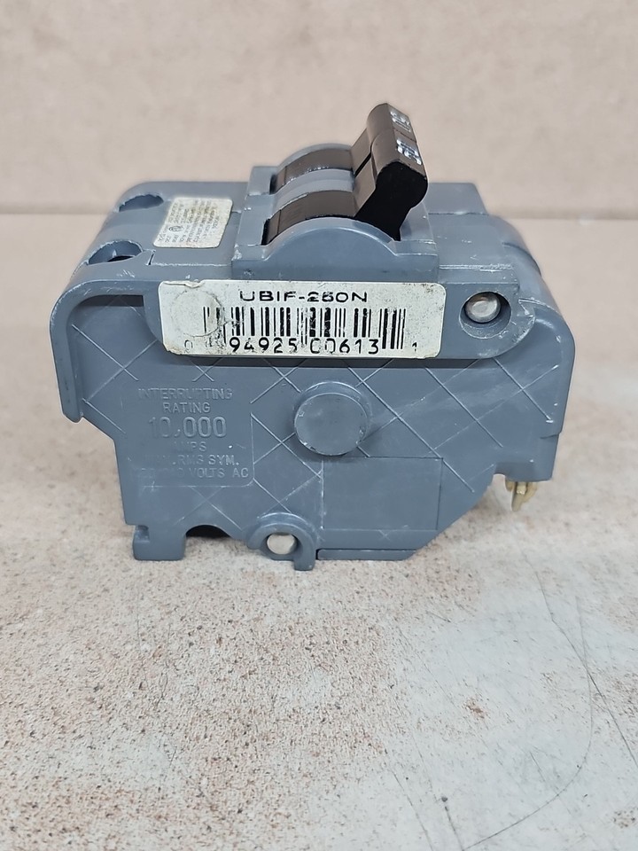 UBIF250N Connecticut Electric 50 Amp Double Pole Thick Circuit Breaker ...