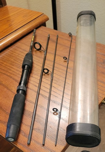 Quantum Micro MS-604SULG Fishing Rod with Carrying Case | eBay