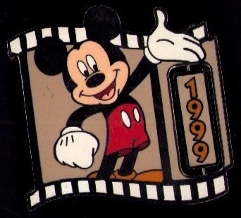 Disney Store Millennium Countdown 1 Mickey 1999 2000 pin | eBay