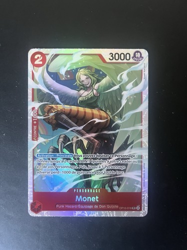 Monet SR Op10 One Piece card game sang royal | eBay