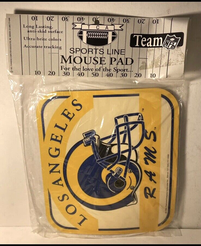 1996 Los Angeles Rams Computer Desktop Mouse Pad Vintage | eBay
