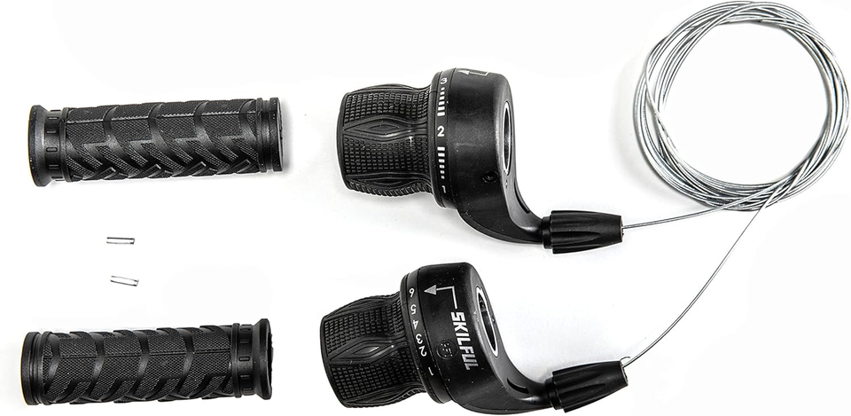 Bicycle 18 Speed Shifter Twist Shifter Lever 3X6 Speed Grip Shift Left ...