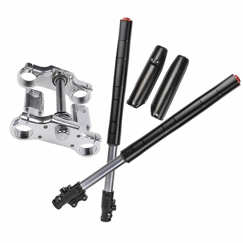 700mm Front Forks Triple Tree Clamp Pit Dirt Bike 110cc 125cc 150cc ...