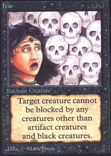 Fear LP, English MTG Collector's Edition | eBay