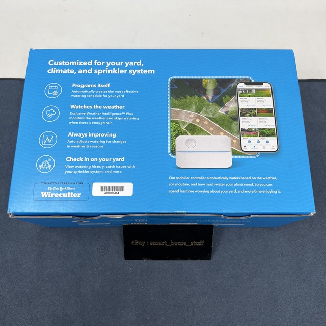 Rachio 3 Smart Sprinkler Controller 4 Zone 3rd Gen - 4ZULW-C for sale ...