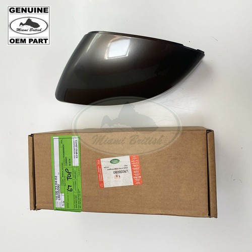 LAND ROVER MIRROR HOUSING COVER LH DARK ATLAS RANGE 15-16 LR035090 OEM ...