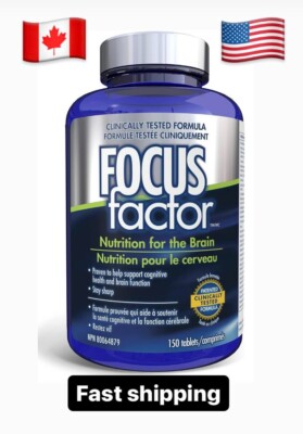 FOCUS factor Nutrition for the Brain Dietary Supplement, 150 Tablets ...