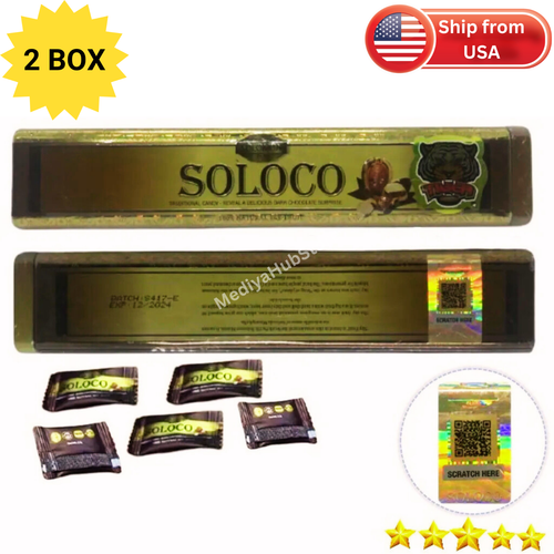 2x Herbal Chocolate Candy for Men | Boost Performance, Stamina ...