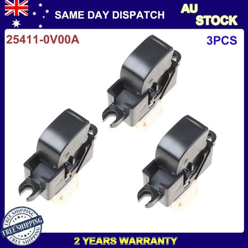 3*Single Power Window Switch for NISSAN PATROL GU Y61 1997-2012 25411 ...