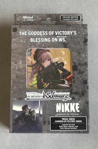 Weiss Schwarz TCG: Goddess of Victory: NIKKE Trial Deck (ENGLISH) *From Display* | eBay