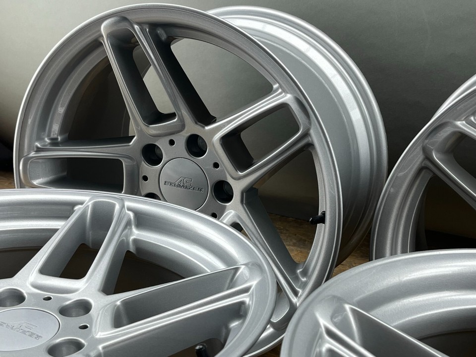 4x orig AC Schnitzer BMW Felgen wheels rims 8,5 9,5 x 17 zoll E38 E39 ...