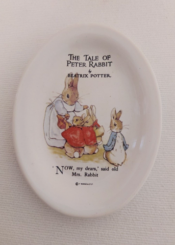 Frederick Warne & Co. Tale Peter Rabbit & Beatrix Trinket Dish Soap ...