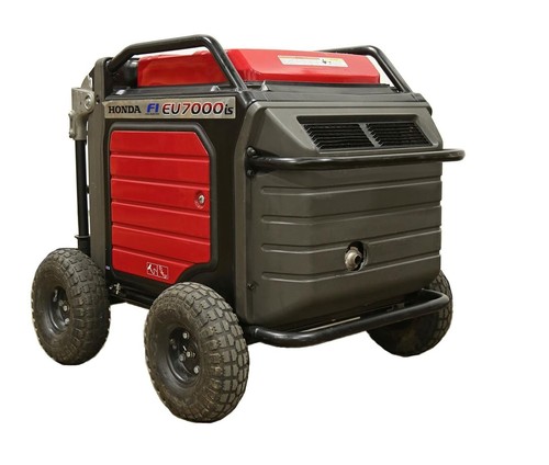 FIXED AXLE 10 INCH NEVER FLAT WHEEL KIT FITS HONDA EU7000iS INVERTER ...