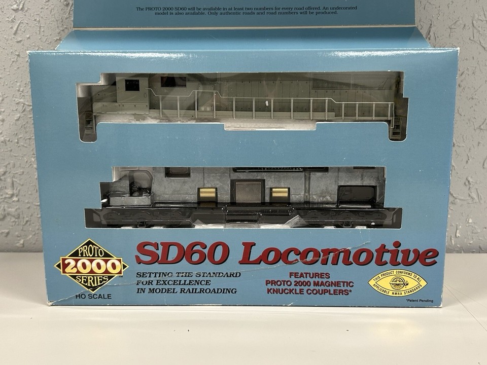 Proto 2000 Series 23492 SD60 Locomotive Undecorated Model Train HO ...