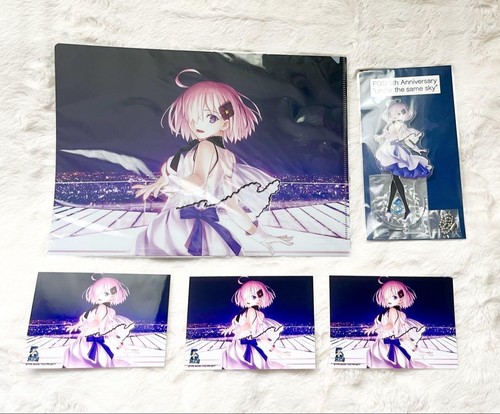 Fgo 5Th Anniversary Goods 5 Piece Set Mash Kyrie Light | eBay
