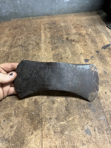 Antique Old 3 Lb Double Bit Axe Embossed Kelly True Temper Black Raven ...