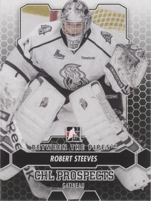 2012-13 In the Game Between the Pipes - Robert Steeves #20 (RC) for ...