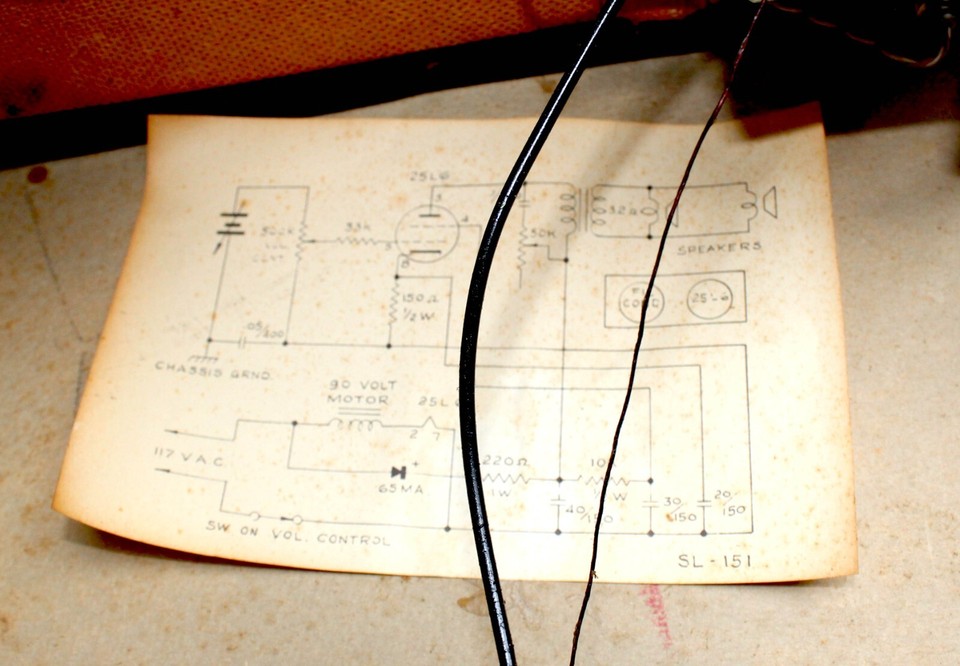 SYMPHONIC MODEL 1223 RECORD PLAYER | eBay