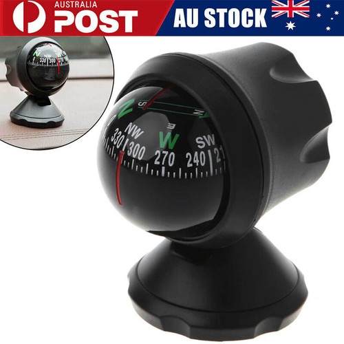 Mini Car Ball Compass Truck Dashboard Dash boat Navigation Hiking Mount ...